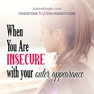 When You Are Insecure With Your Outer Appearance